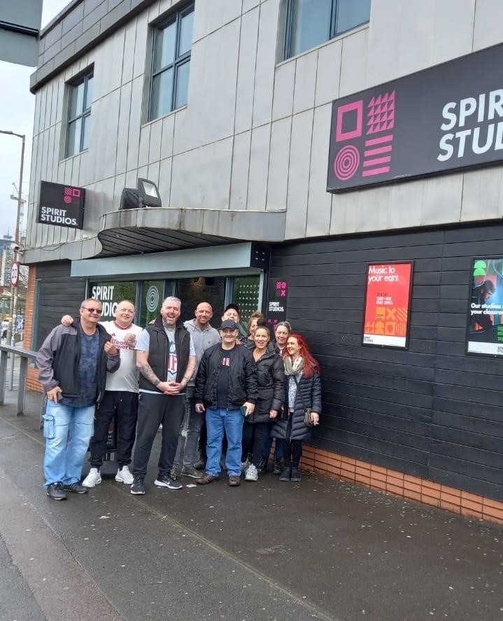 Acorn clients head to the recording studio - Acorn