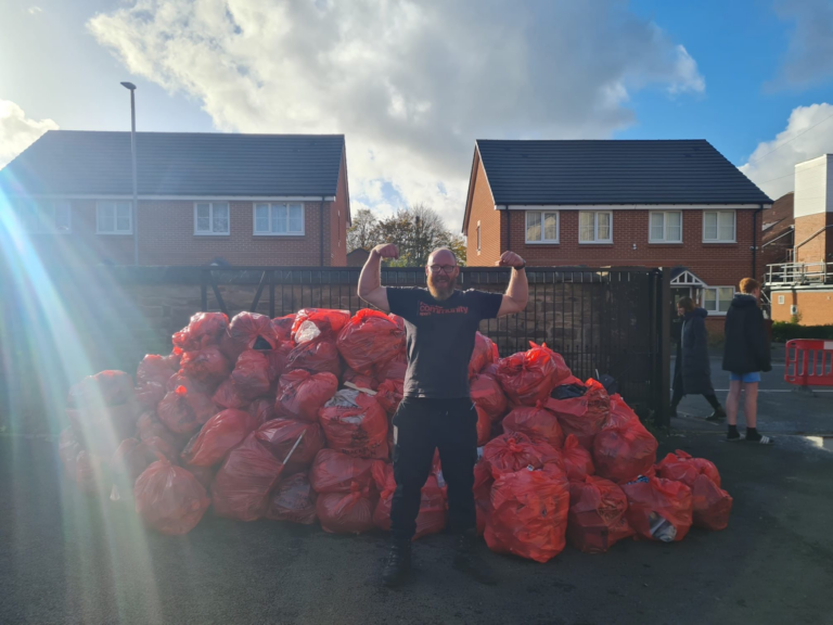 Recovery groups unite for record-breaking litter challenge in Blackburn ...